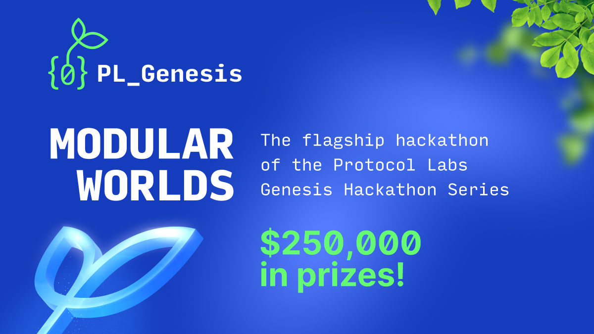 PL_Genesis: Modular Worlds Hackathon Opening Ceremony