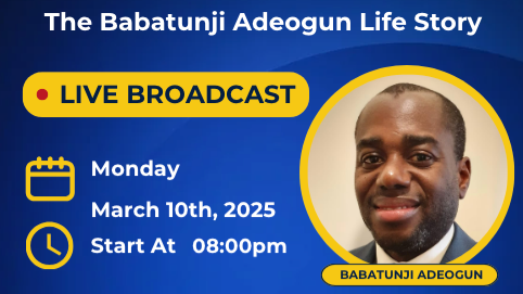 The Babatunji Adeogun Life Story