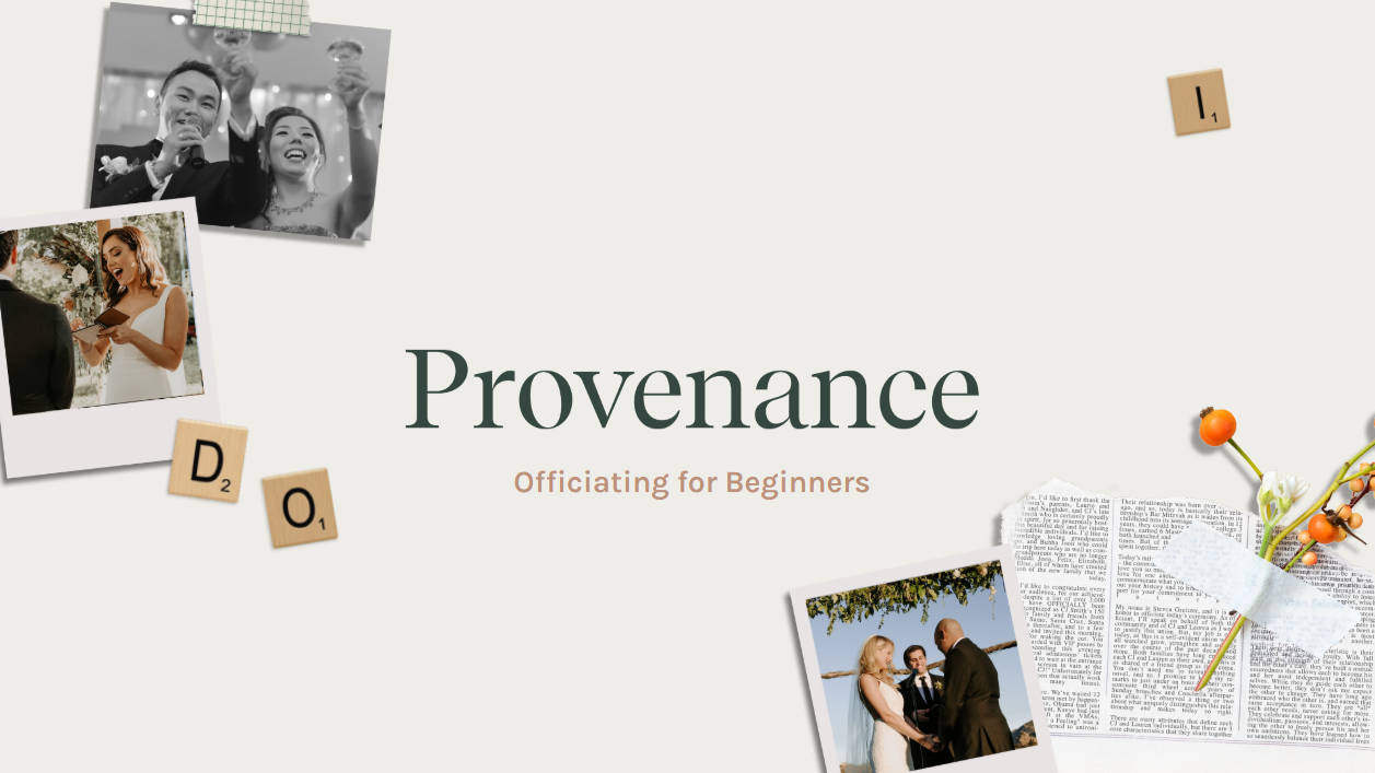 Provenance | Officiating for Beginners