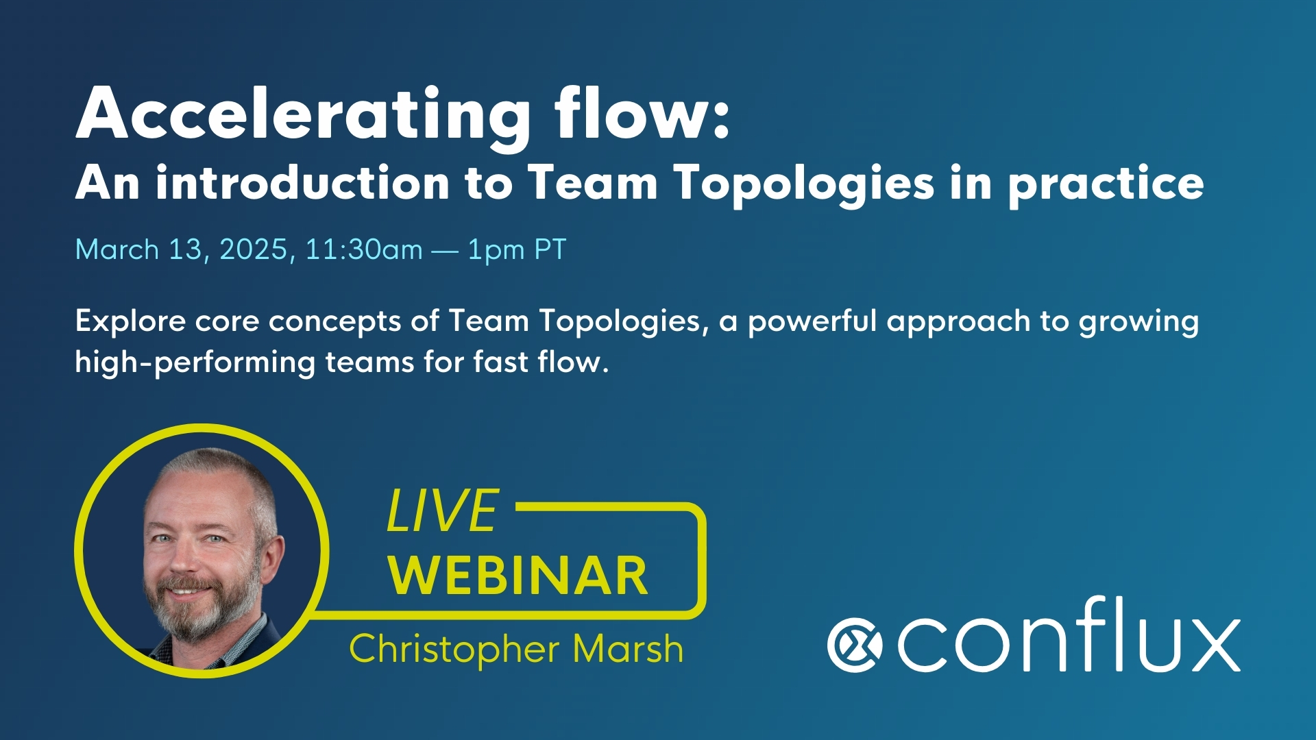 Accelerating flow: An introduction to Team Topologies in practice