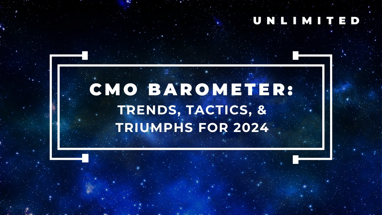 CMO Barometer: Trends, Tactics, and Triumphs for 2024