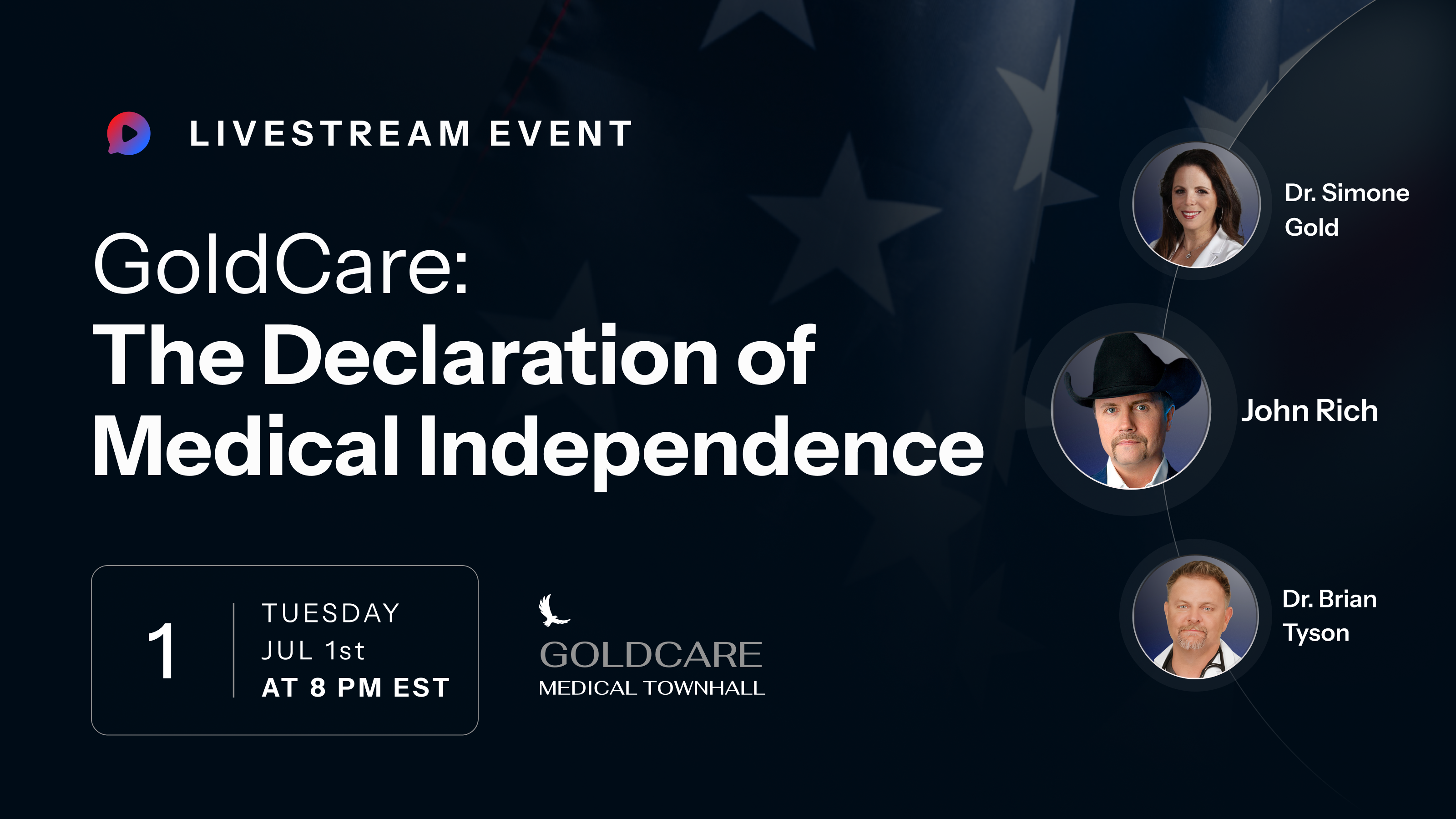 👉🏼 GoldCare.com/JohnRich • ‘THE DECLARATION OF MEDICAL INDEPENDENCE ...