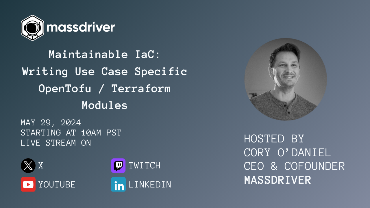 Maintainable IaC: Writing Use Case Specific OpenTofu / Terraform Modules