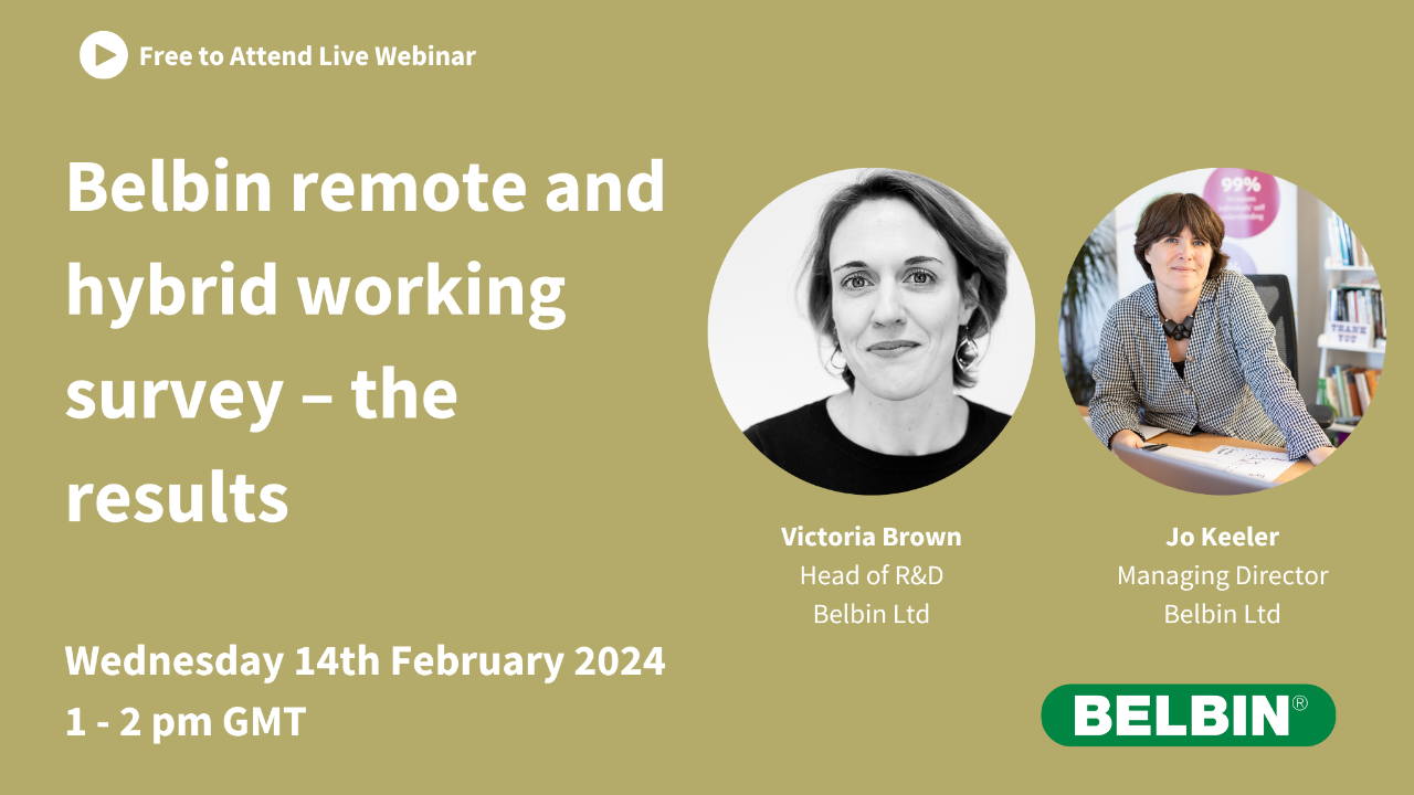 Belbin remote and hybrid working survey – the results