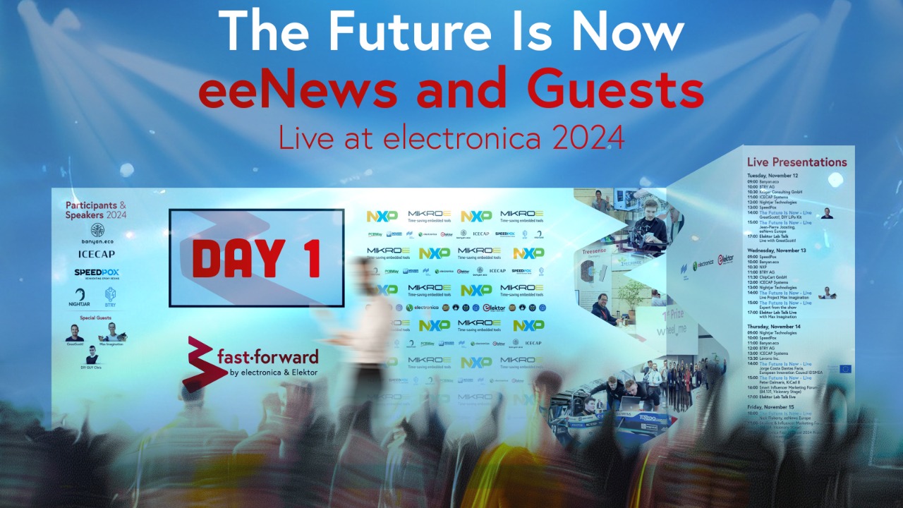 The Future Is Now: eFF and Startups Live at electronica 2024