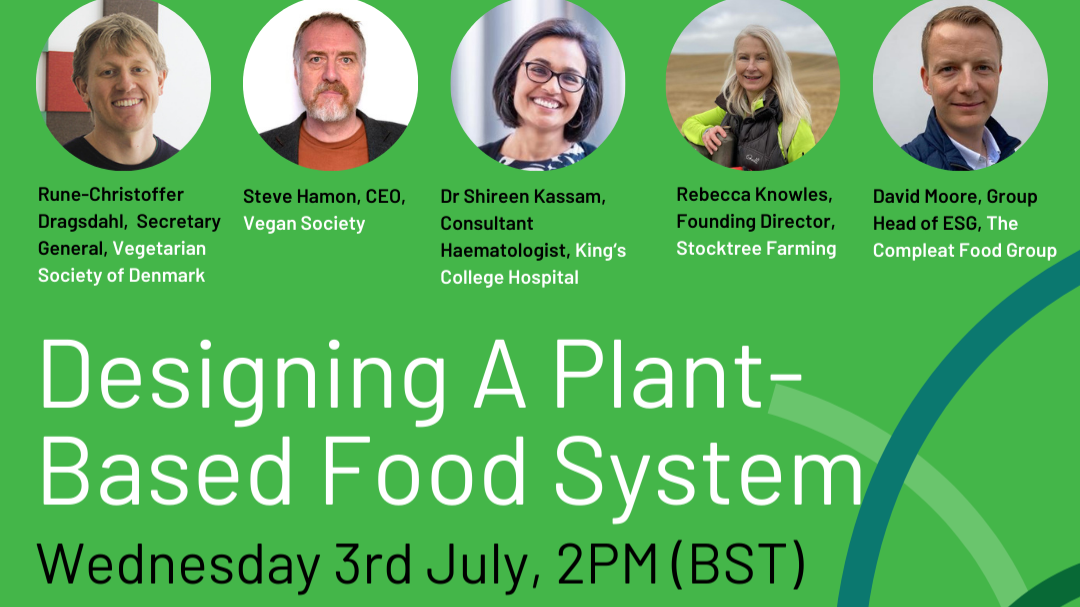 Designing A Plant-Based Food System
