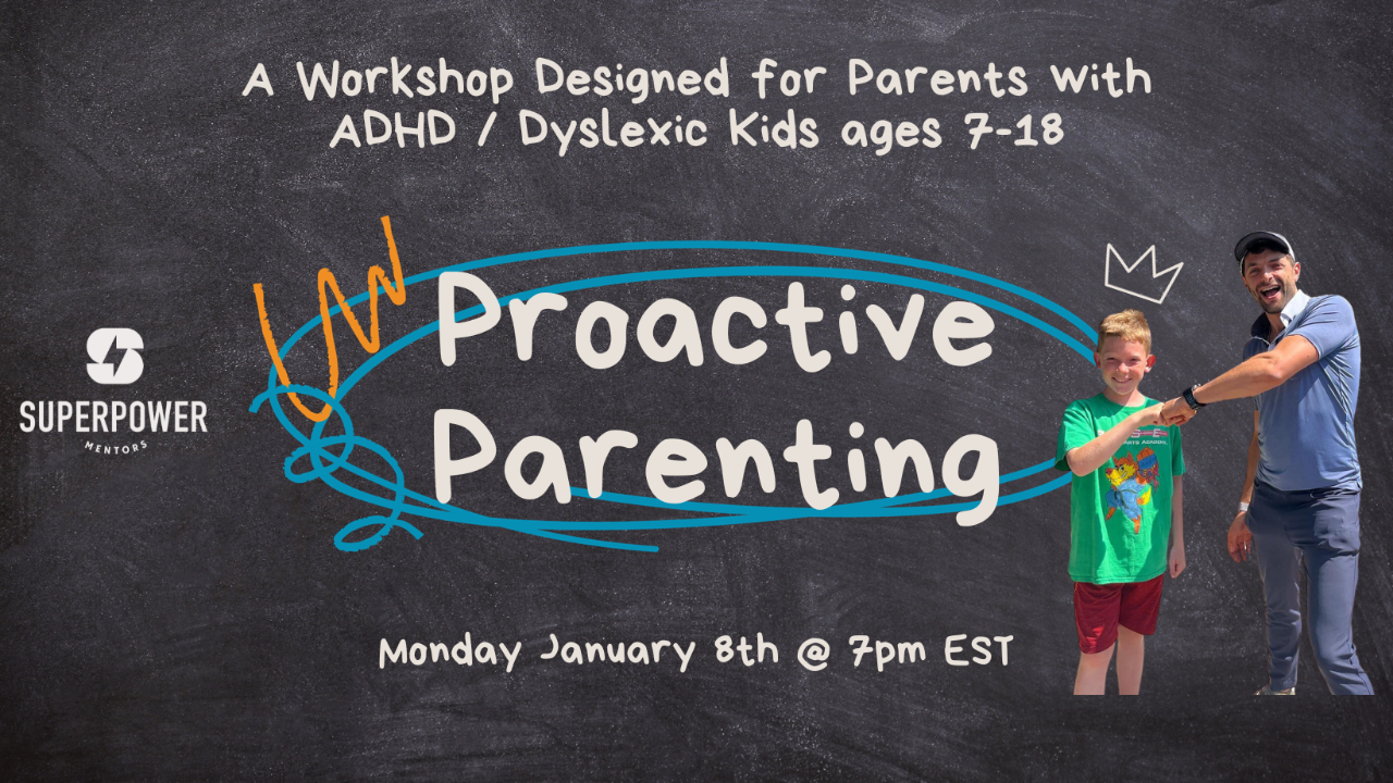 Proactive Parenting Webinar