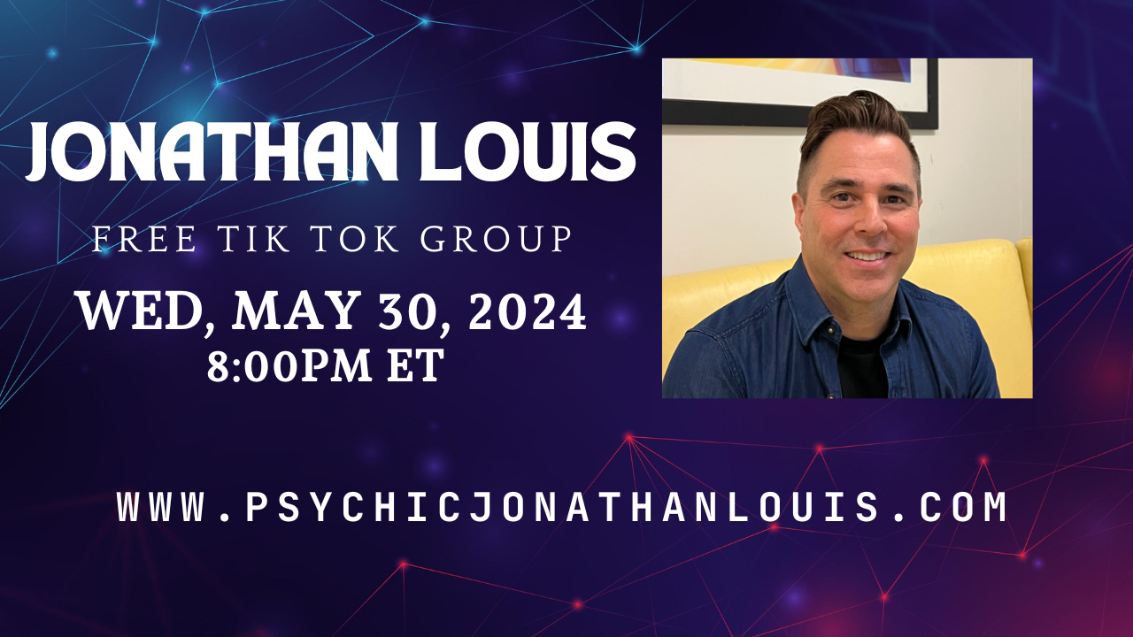 Psychic Jonathan Louis Free Tik Tok Group