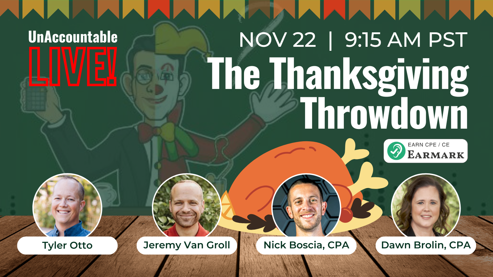 UnAccountable LIVE! - The Thanksgiving Throwdown!