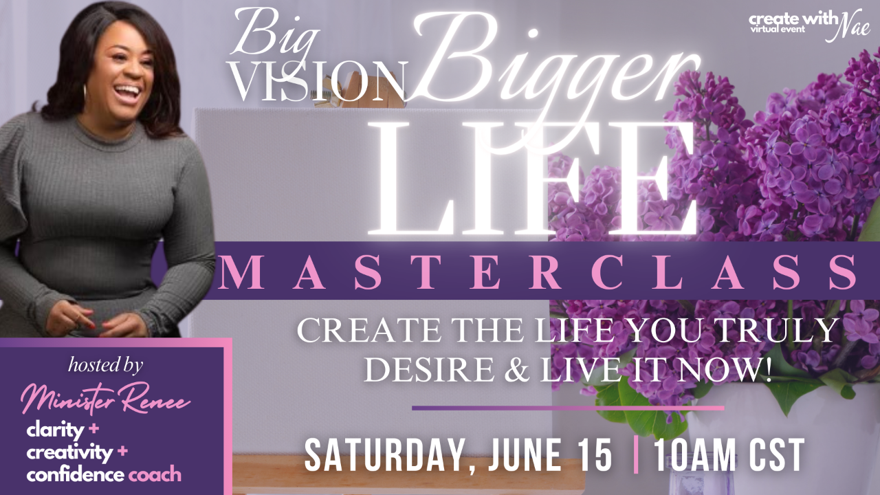 BIG VISION BIGGER LIFE MASTERCLASS
