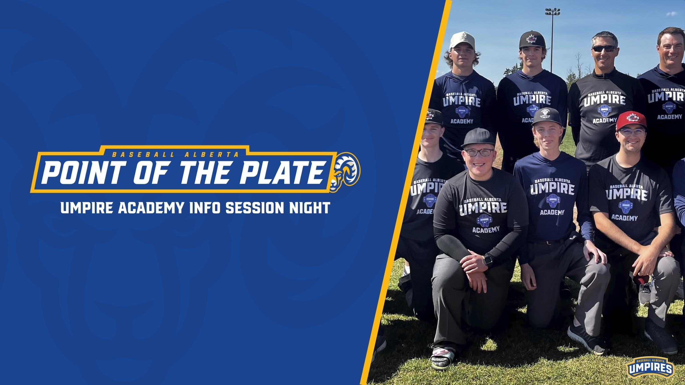 Point of the Plate: Umpire Academy Info Night