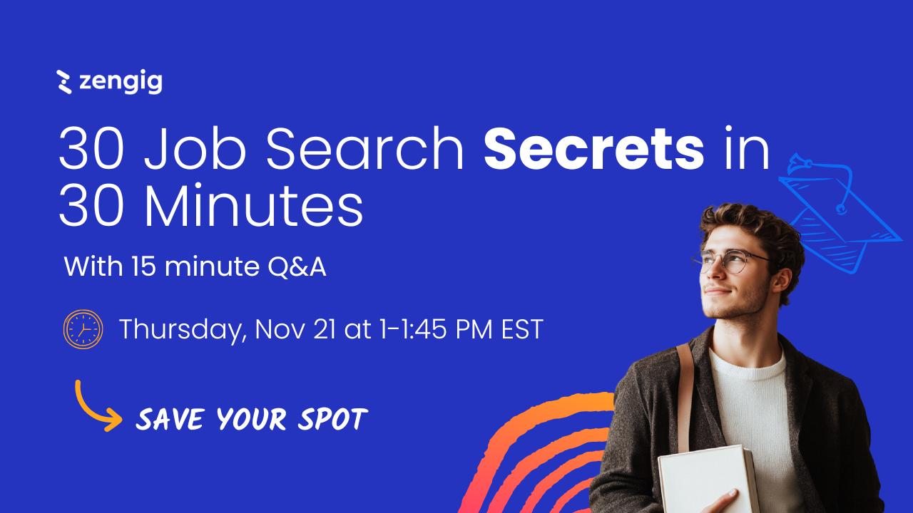 30 Job Search Secrets in 30 Minutes