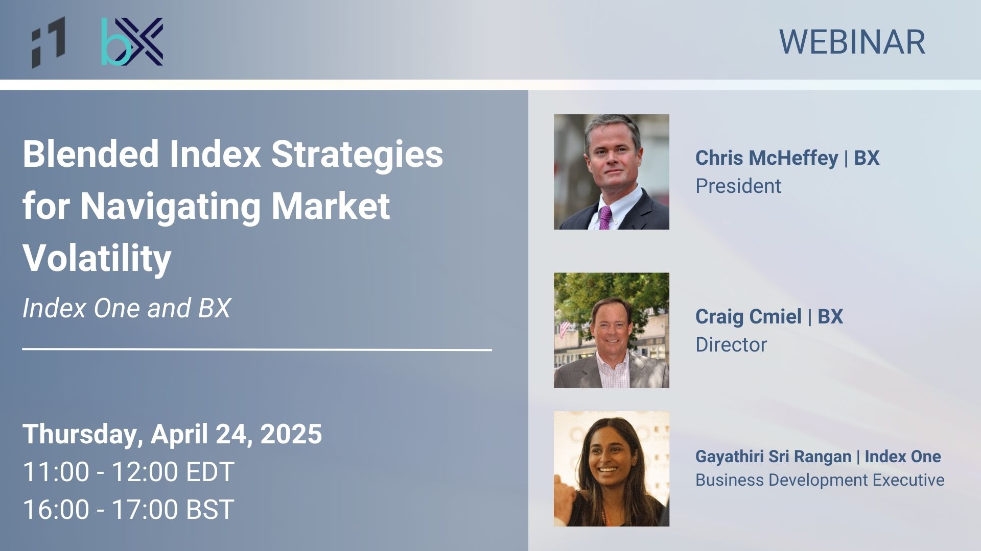 Blended Index Strategies for Navigating Market Volatility