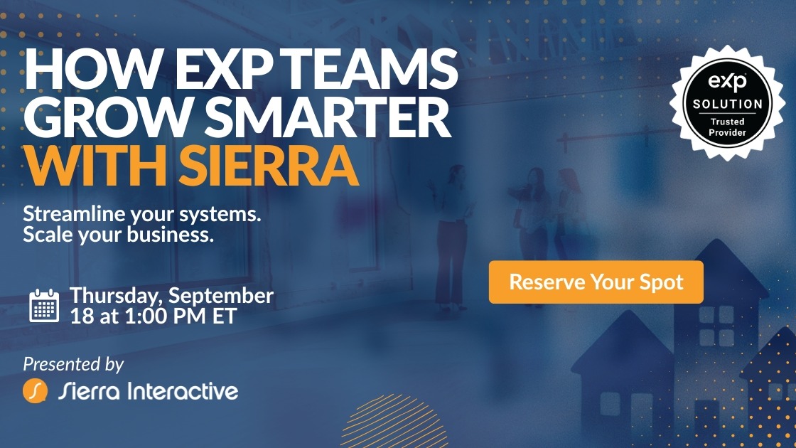 Sierra Interactive | How eXp Teams Grow Smarter