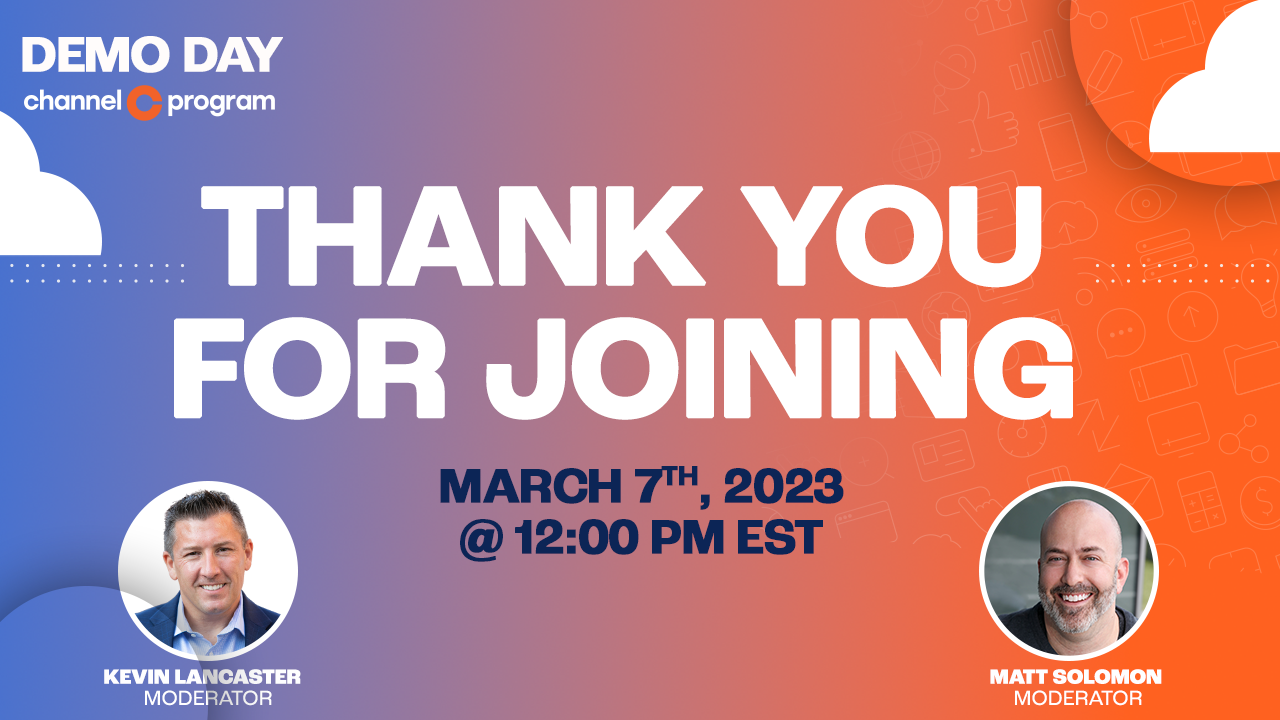 Channel Program Demo Day!