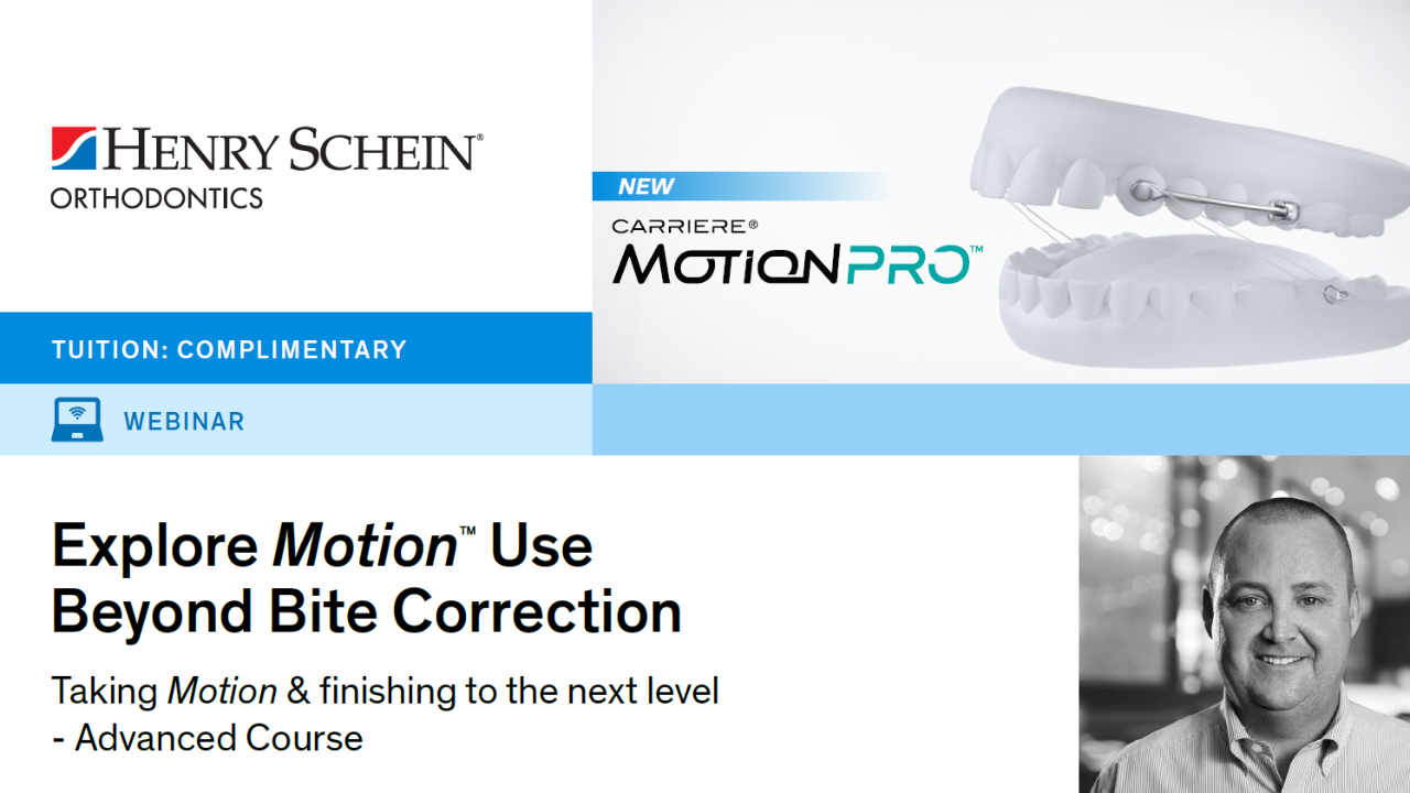 Explore Motion Use Beyond Bite Correction - Dr Mike Ragan
