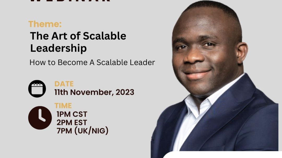 The Art of Scalable Leadership!