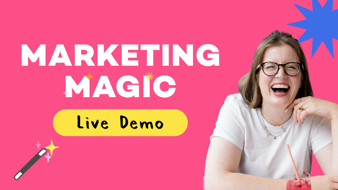 Last Chance Live: Marketing Magic Demo