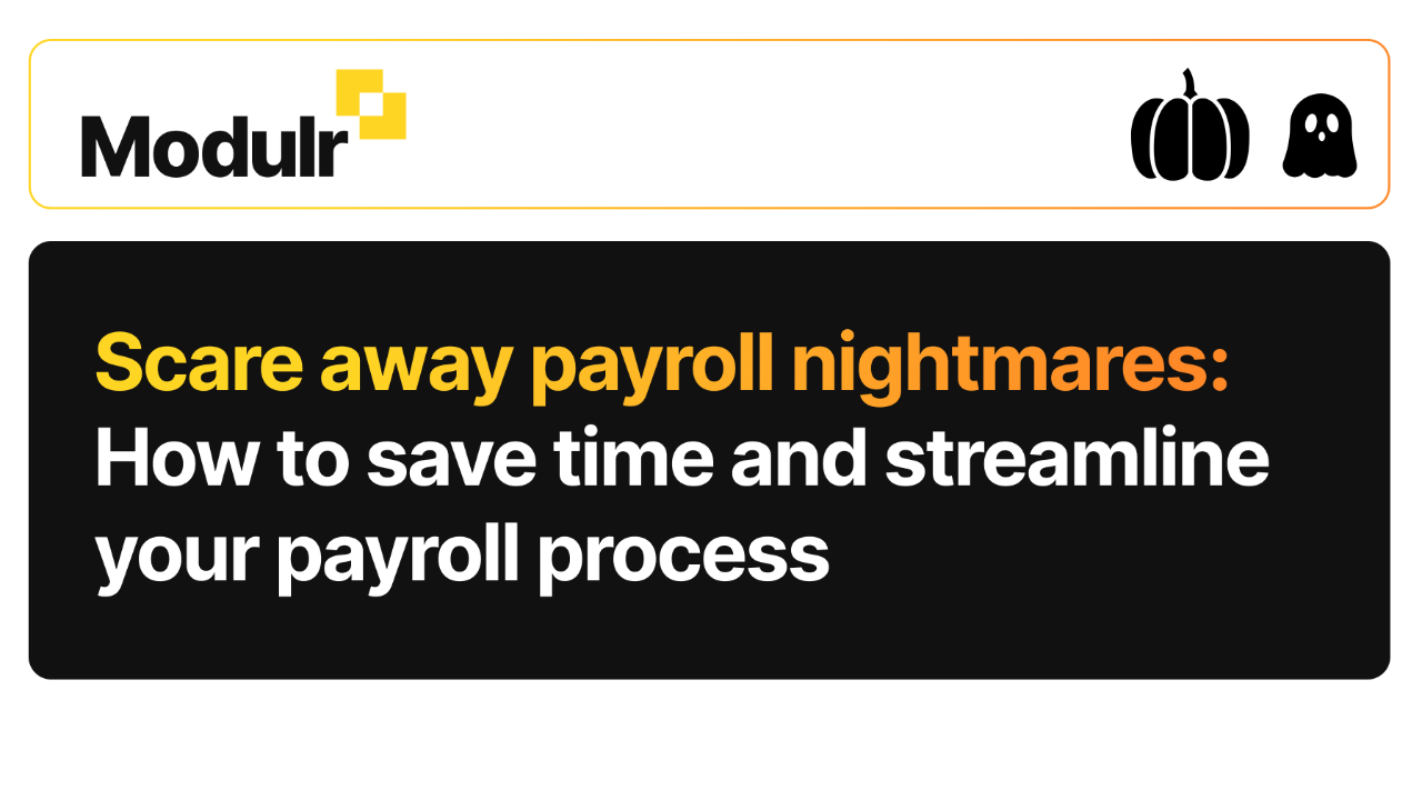 Scare away payroll nightmares: How to save time and streamline your ...