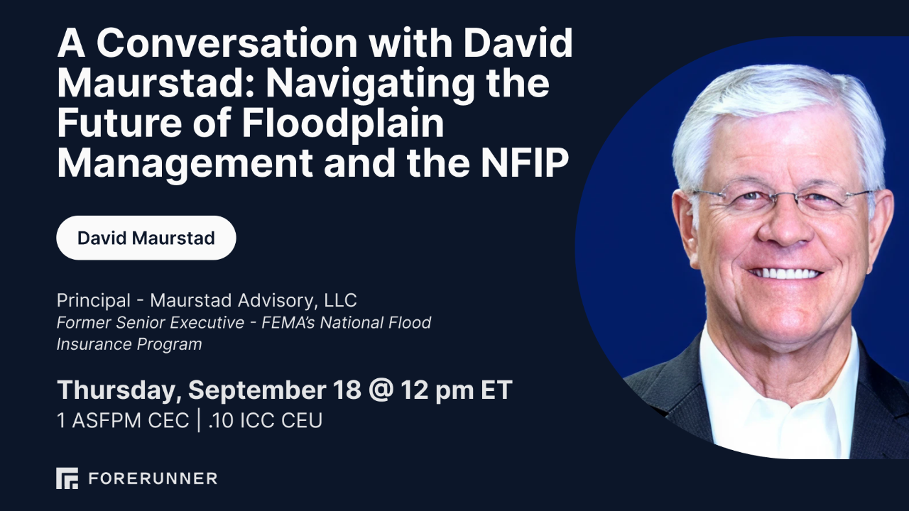 A Conversation with David Maurstad: Navigating the Future of Floodplain ...