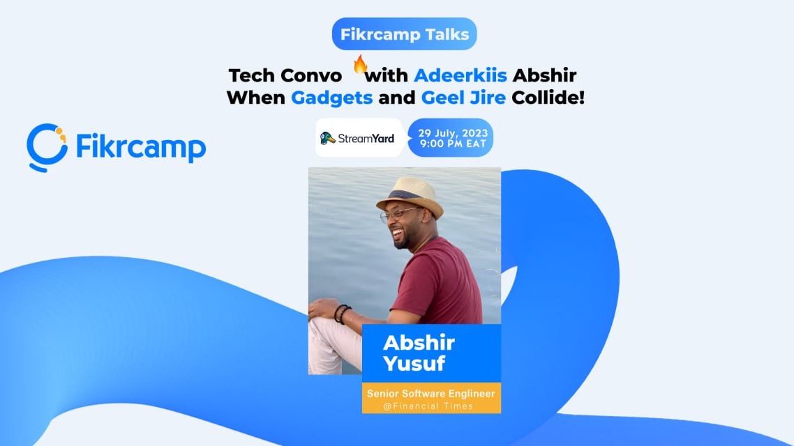 Tech Convo with Adeerkiis Abshir 🔥: When Gadgets and Geel Jire Collide!