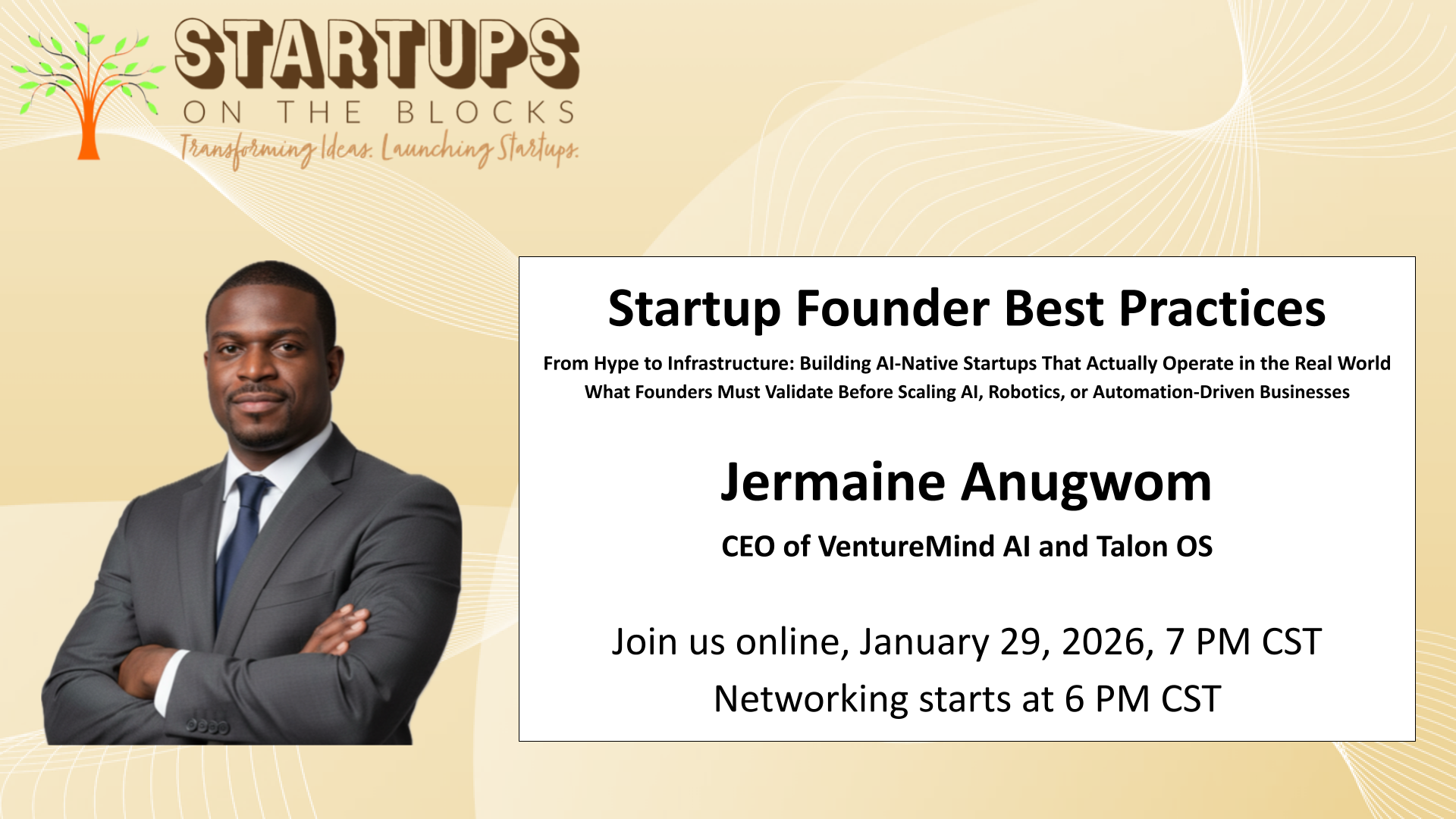 Startup Founder Best Practices w/Jermaine Anugwom
