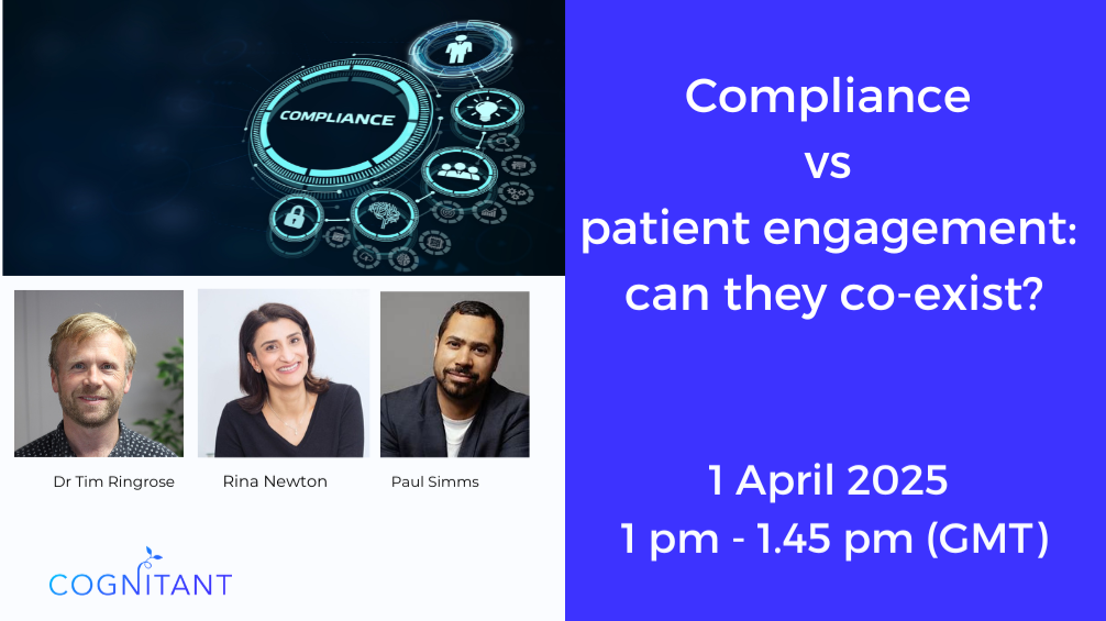 Compliance vs patient engagement: can they co-exist?