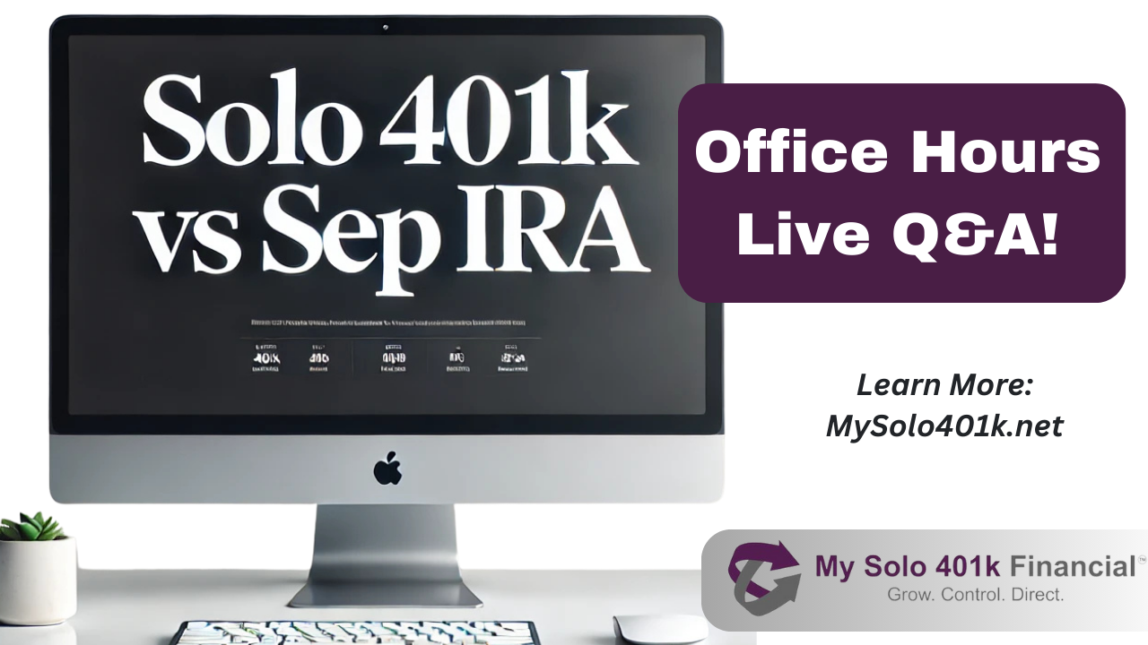 💡 Solo 401k vs SEP IRA: Expert Breakdown LIVE Q&A | Contributions ...