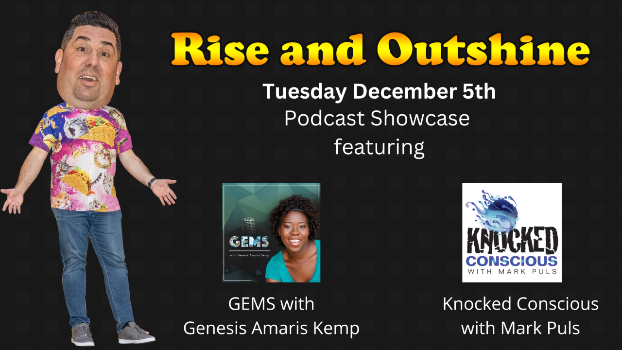 Podcast Showcase featuring GEMS with Genesis Amaris Kemp and Knocked ...