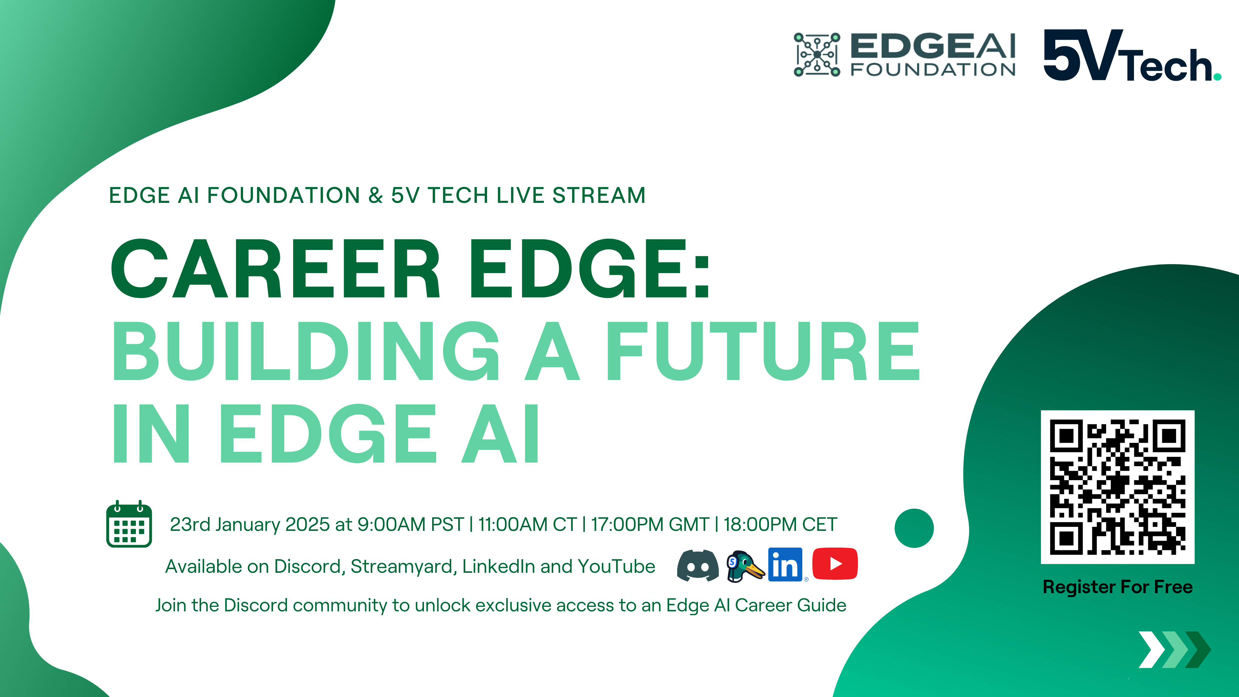 Career EDGE: BUILDING A FUTURE IN EDGE AI with 5V