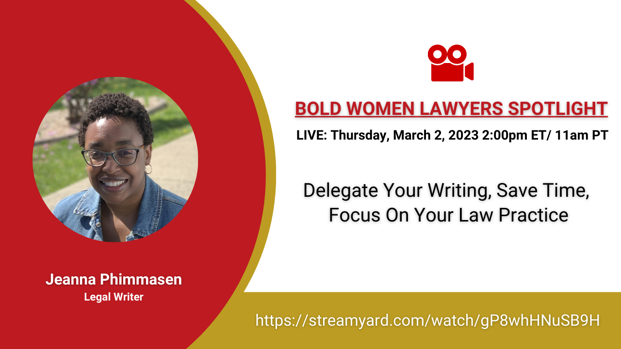 Delegate Your Writing, Save Time, Focus on Your Law Practice