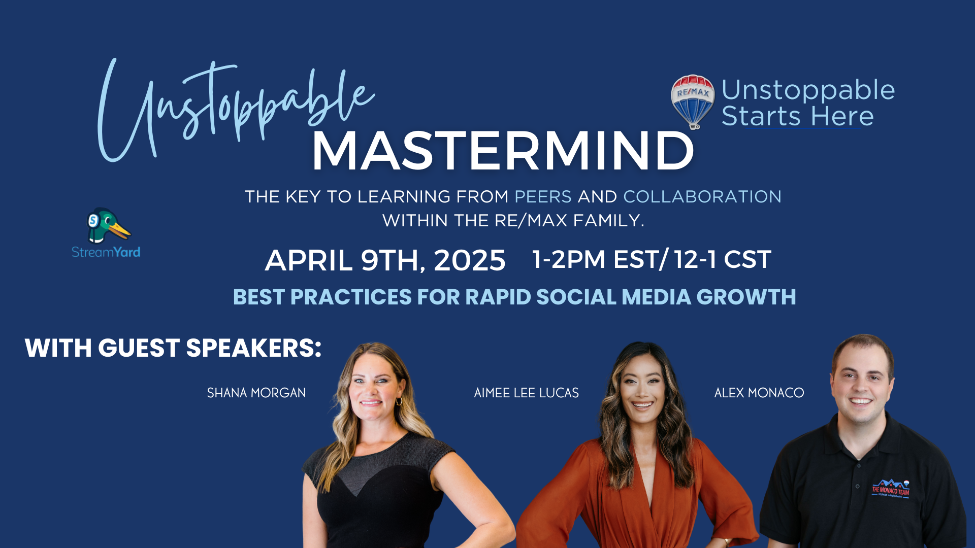 Unstoppable Mastermind's 4/9/25