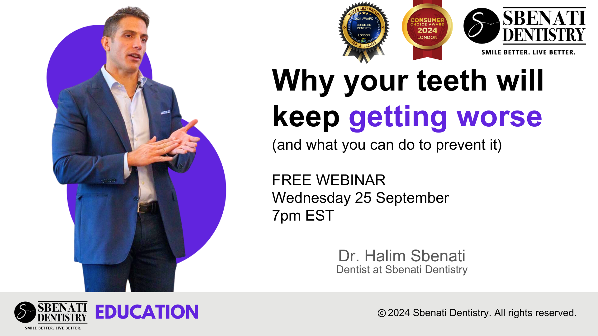 Why your teeth will keep getting worse (and what you can do to prevent it)