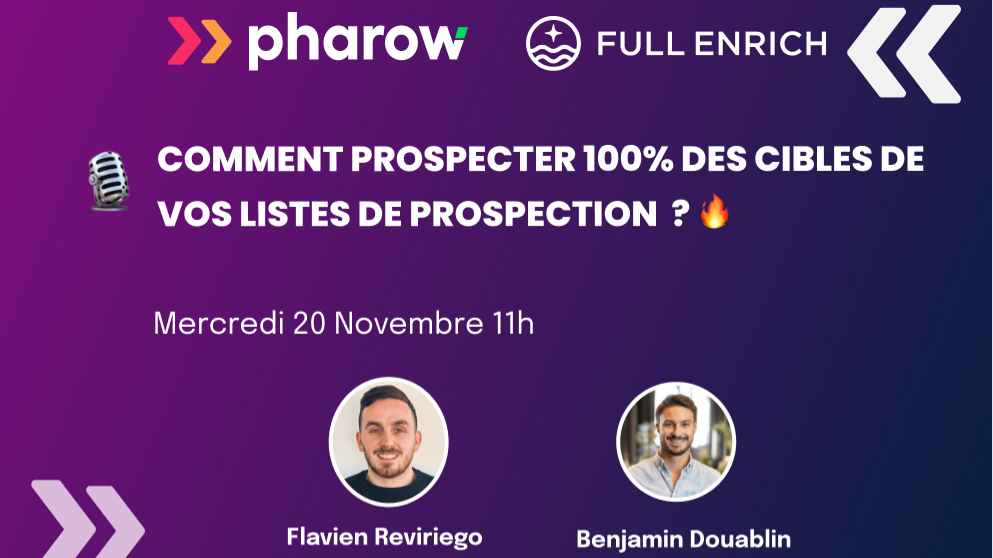 Comment prospecter 100% des cibles de vos listes de prospection ? 🔥