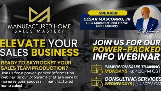 MHSM Info Webinar - Sales Training Programs