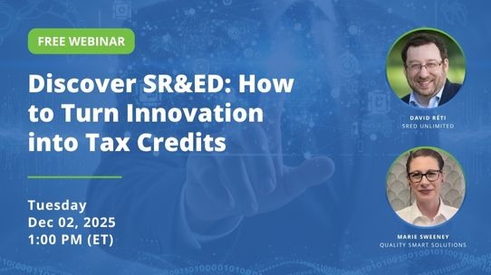 Discover SR&ED: How to Turn Innovation into Tax Credits