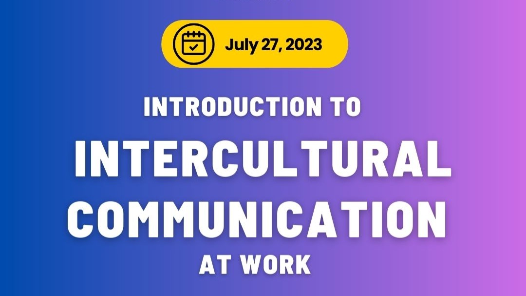 Introduction to Intercultural Communication at work