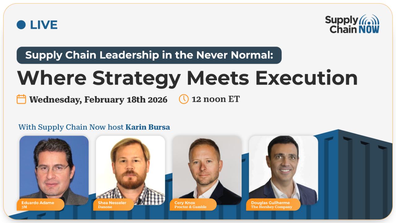 Supply Chain Leadership in the Never Normal: Where Strategy Meets Execution