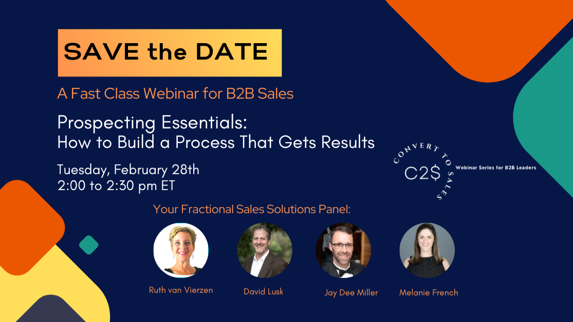 Prospecting Essentials: How to Build a Process That Gets Results