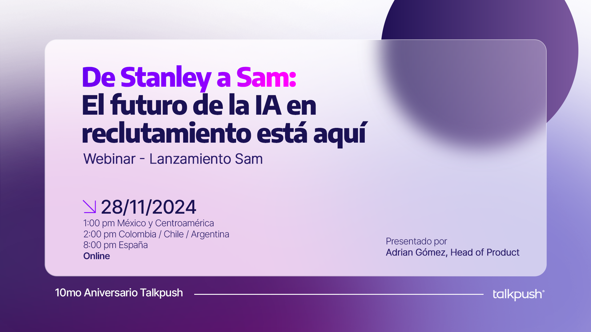 De Stanley a Sam: El futuro de la IA en reclutamiento está aquí