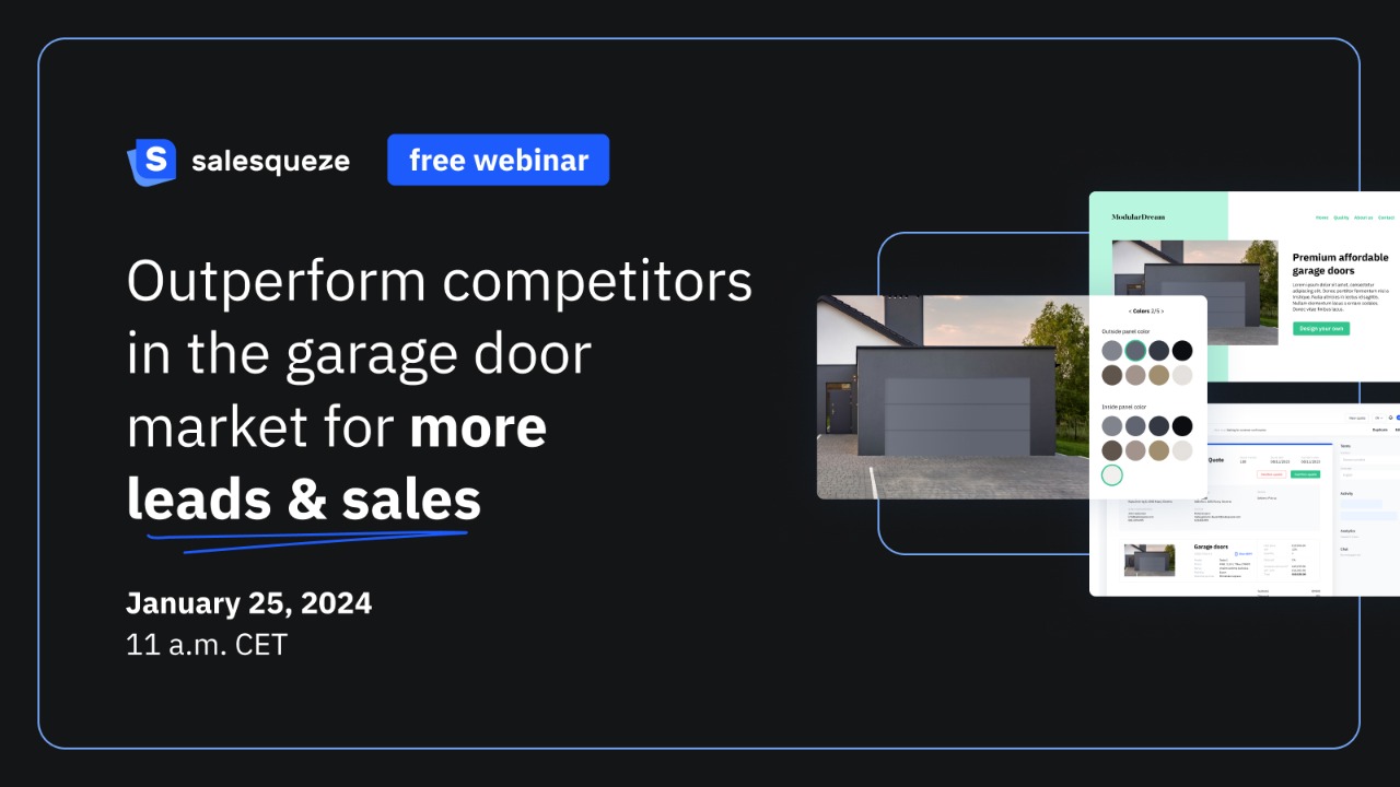 Outperform competitors in the garage door market for more leads & sales