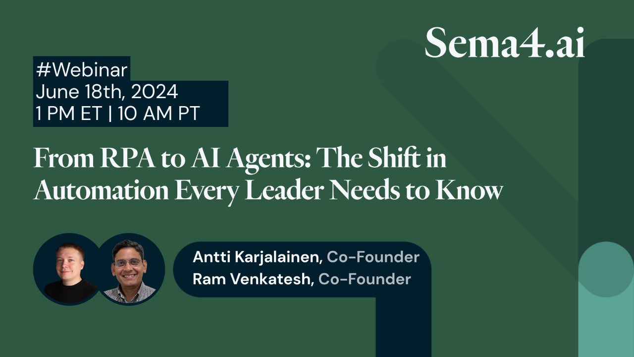 From RPA to AI Agents: The Shift in Automation Every Leader Needs to Know