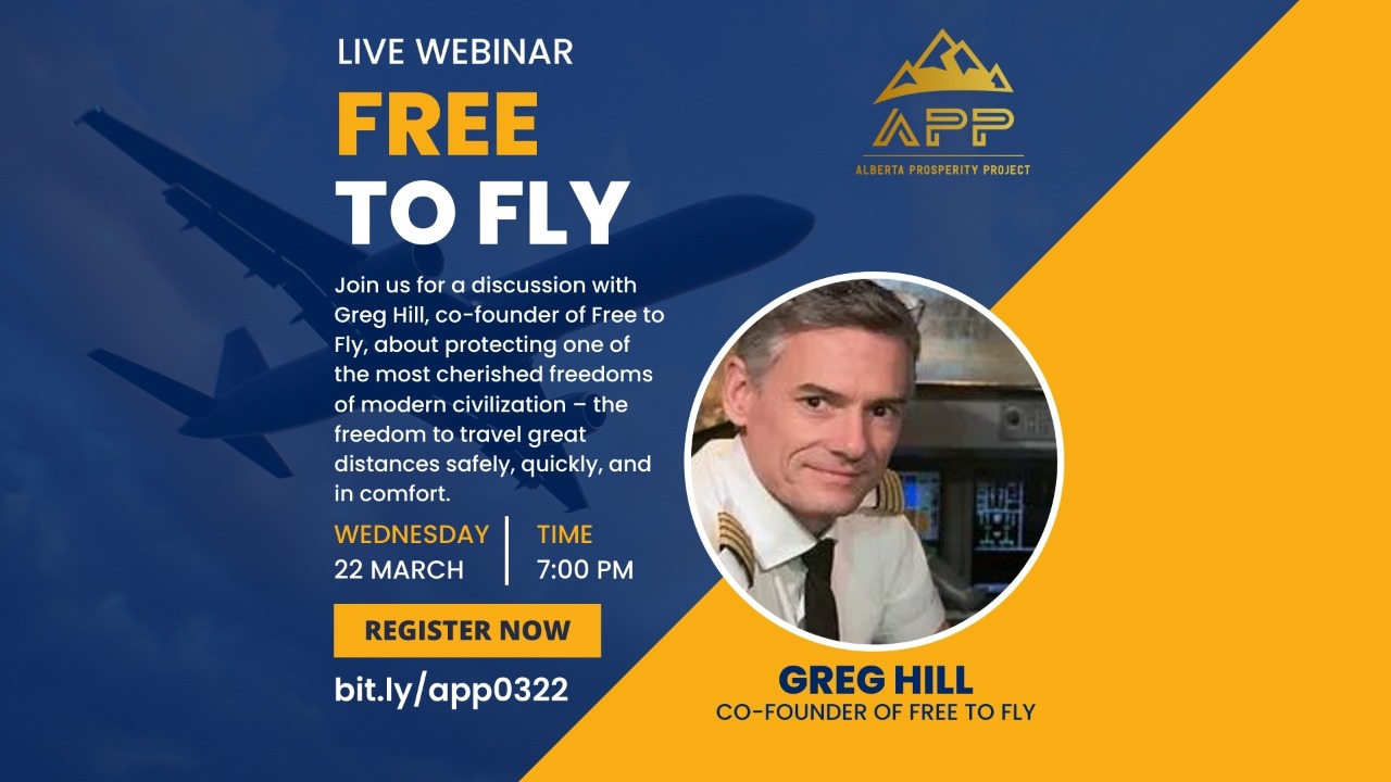 APP Webinar - Free to Fly: Protecting our right to fly with Greg Hill