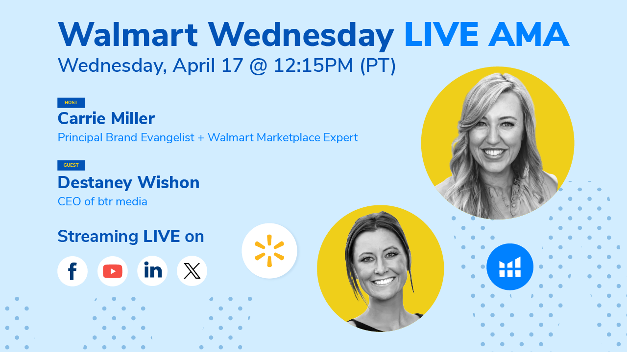 Winning with Walmart Live AMA with Carrie Miller + Special Guest ...