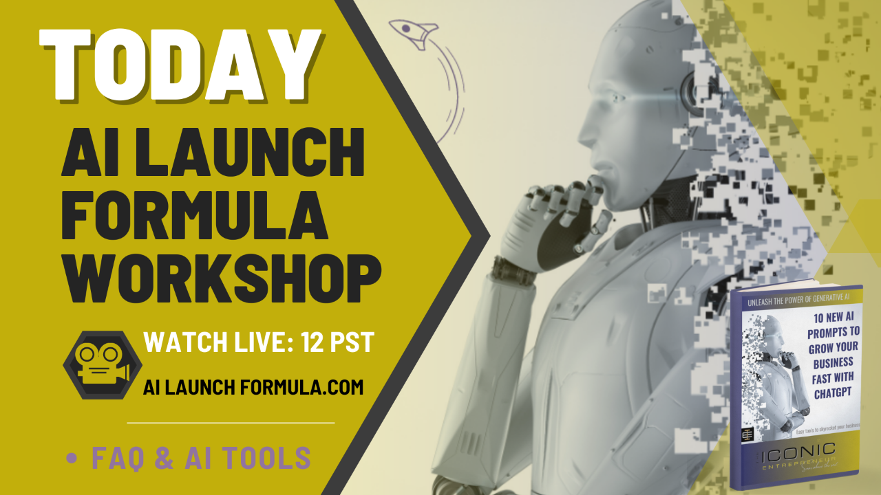 DAY 6 AI Launch Formula Workshop A New 1000 GiveawayLIVE At 12