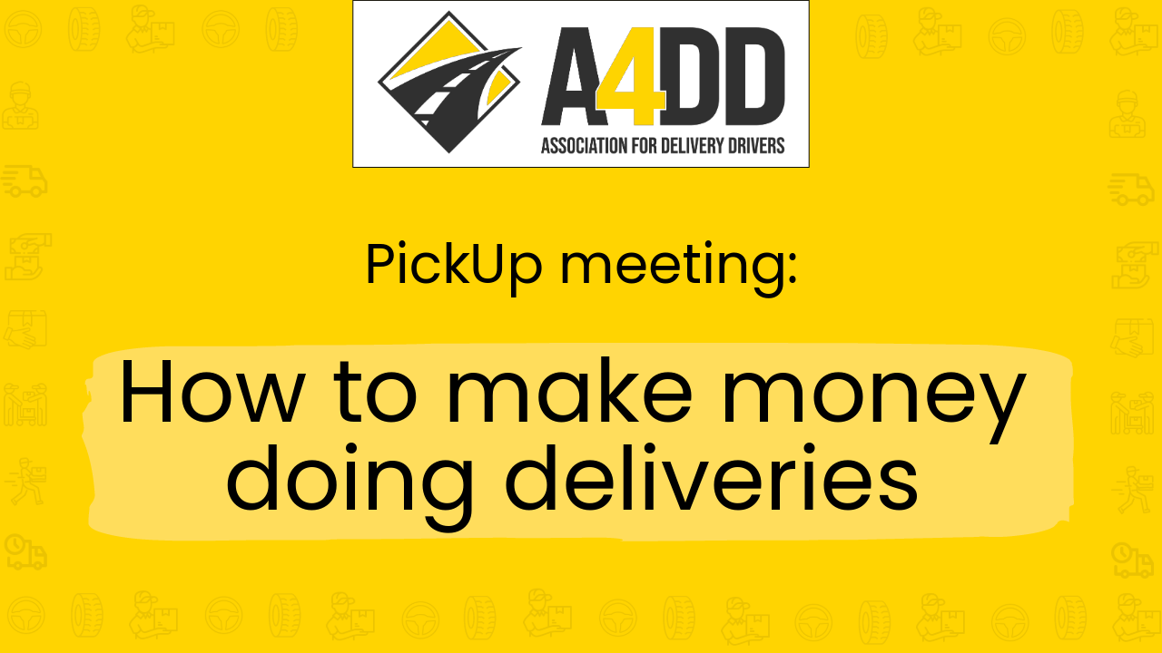 How to make money doing deliveries?