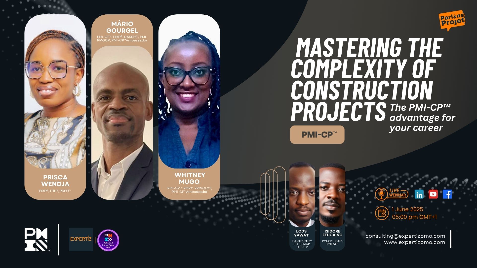 Mastering the Complexity of Construction Projects : The PMI-CP™ Advantage for your career