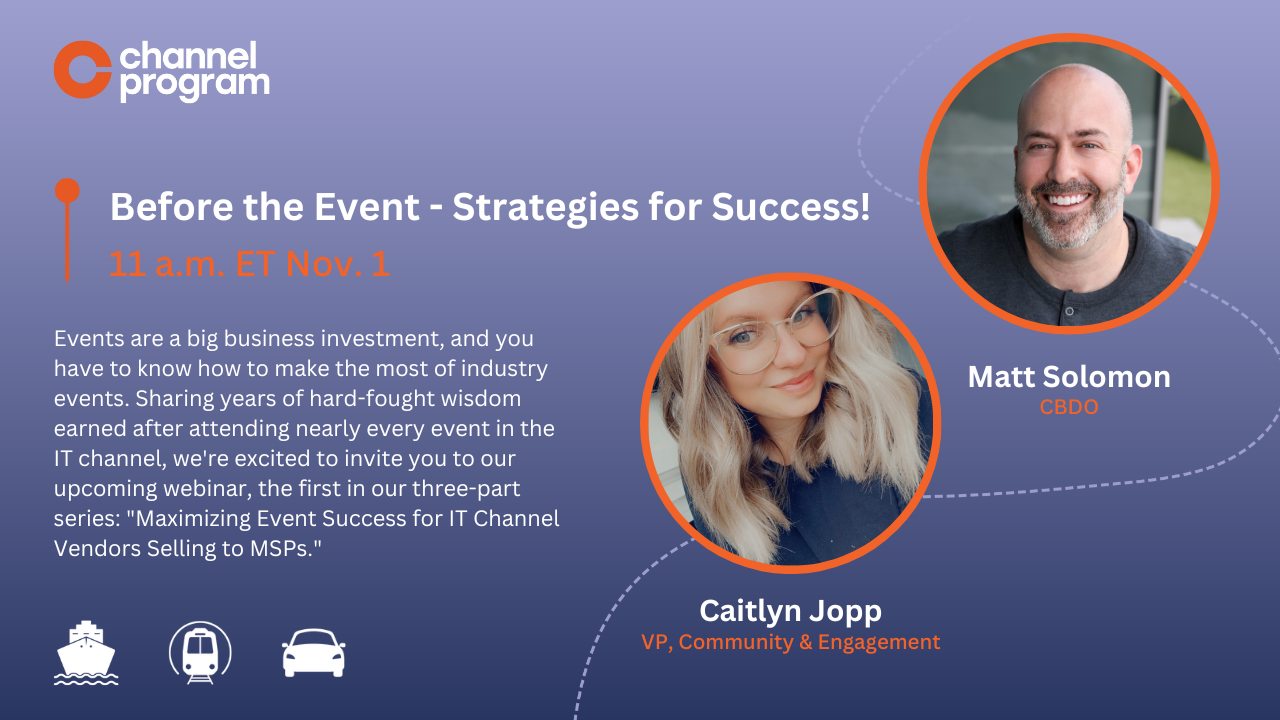 Before the Event - Strategies for Success!