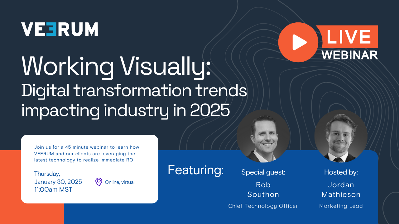 Working Visually: Digital transformation trends impacting industry in 2025