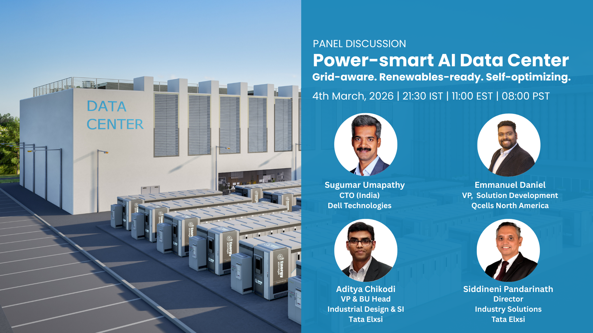Power-Smart AI Data Center: Grid-aware, Renewables-ready, Self-optimizing